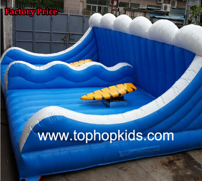 commercial inflatable surfboard /surf simulator mattress ...